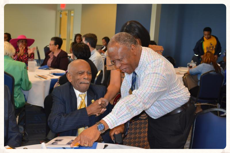 Dr. Donnie D. Bellamy (left), historian and former FVSU professor of ...