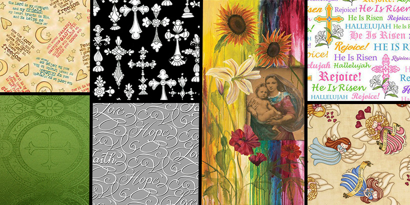 Religious quilt fabric...get yours here!