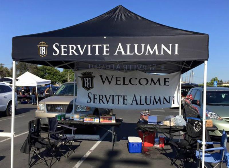 Members of various Servite classes joined Alumni Association President ...