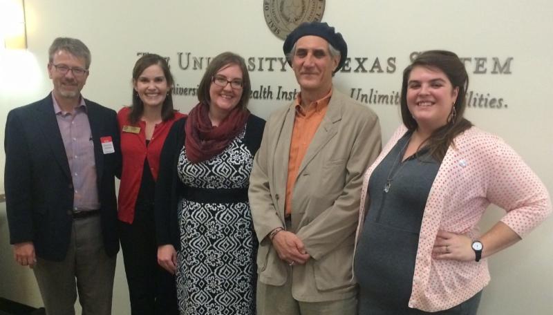 Chris Brownson, Marilyn Russell, Amanda Mabry, Alan Berkowitz, and Erin ...