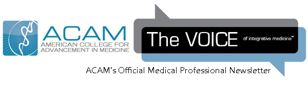 ACAM's Official Medical Professional Newsletter - The Voice - November ...