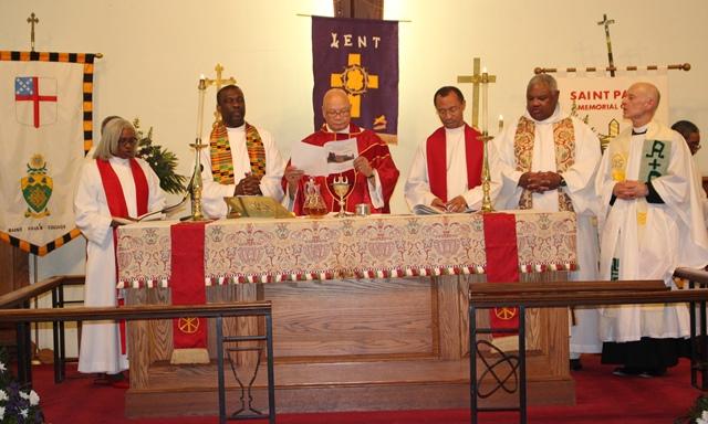 Left to right: Rev. Terry Edwards, Rev. Frederick Walker, Rev. Joseph ...