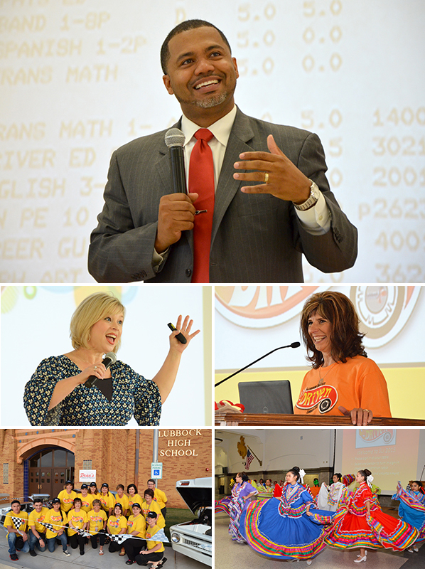 Shown above in the top photo is Manny Scott, featured speaker at the ...