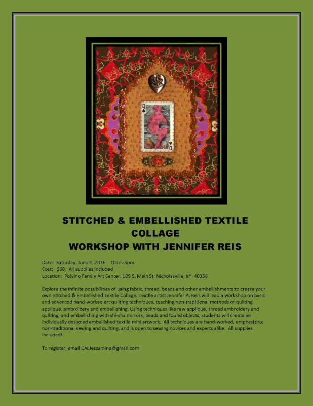 One day workshop with Jennifer Ries