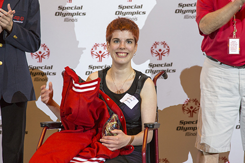 Brooke Ingram was named 2015 SOILL Athlete of the Year at a reception ...