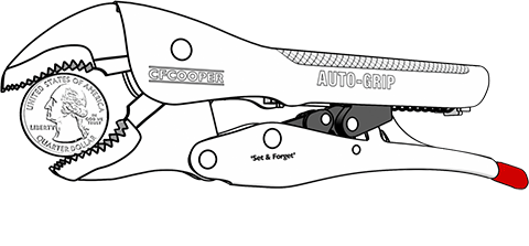Father's Day 2 for 1 Gift: Auto-Grip Self-Adjusting Pliers