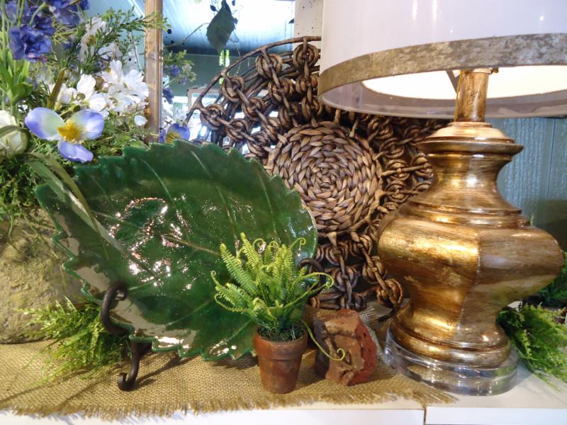 A wicker backdrop brings a fascinating dimension and intriguing depth ...