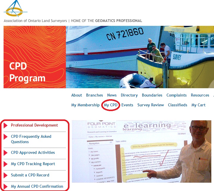 "How do I enter my CPD hours on your website?"