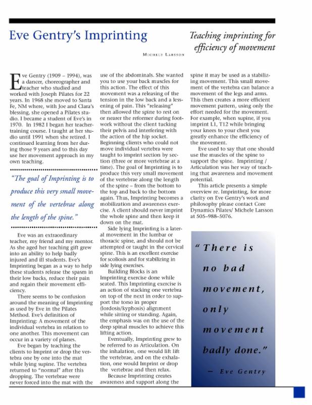 Imprinting - Imprinted - Flat Back - Safe Spine