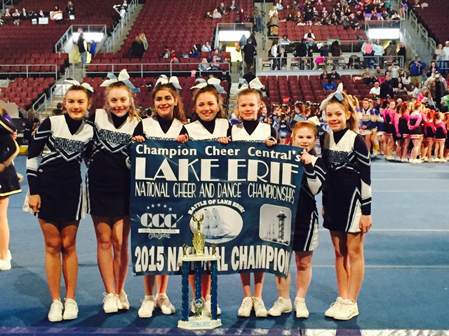 The OLP Varsity cheerleading squad performed at Champion Cheer Centrals ...