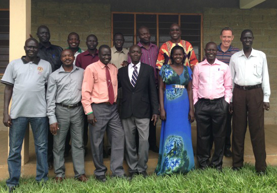 Baptist Convention of South Sudan Leaders with SOS