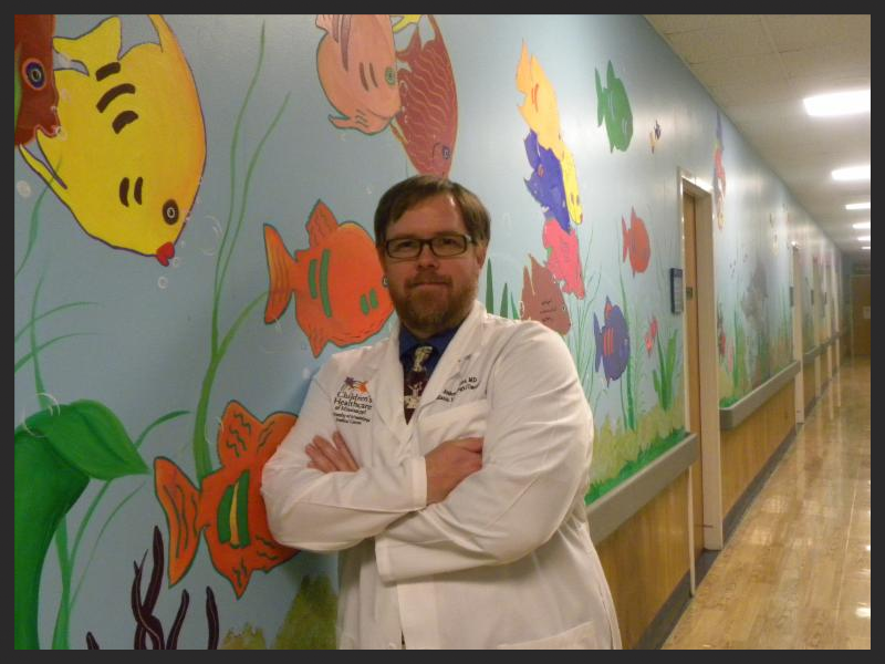 Dr. Anderson Collier, assistant professor and Children's Oncology Group ...