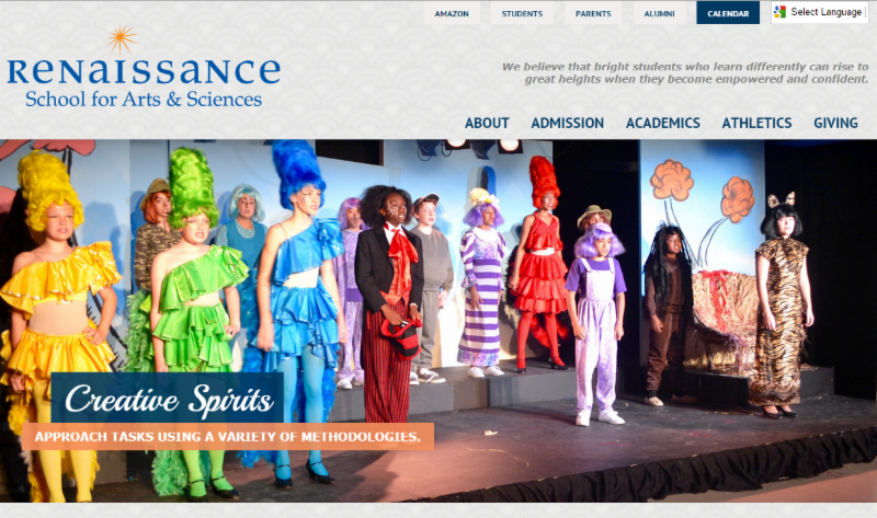 Have you seen our new Renaissance School website? Click here to see it!