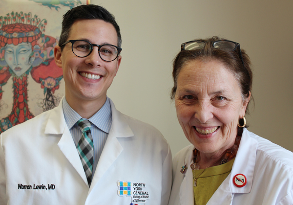 Dr. Warren Lewin, Adult Palliative Care Physician, and Dr. Nina Horvath ...