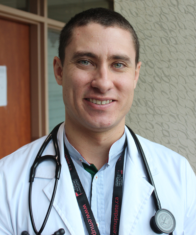 Dr. Rowan Henry, family medicine resident at North York General Hospital