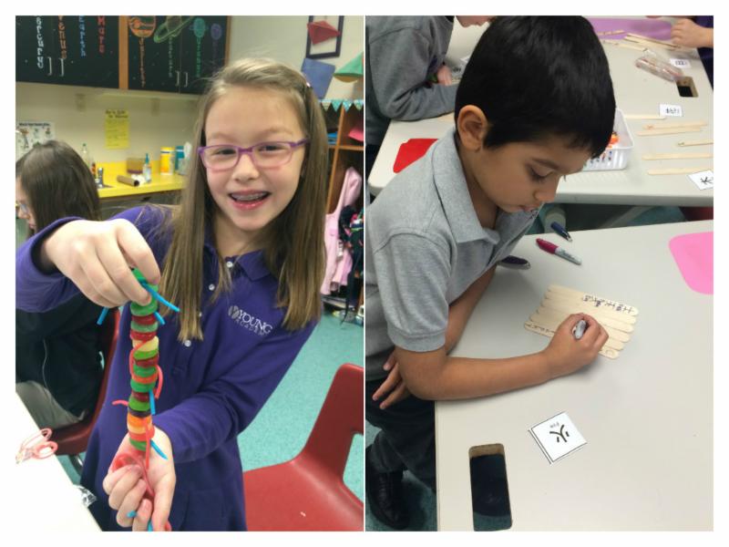 This week they created wooden slat books and wrote their own ...