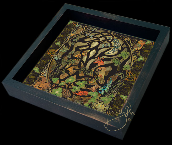 NEW DESIGN! Tree Heart byJen Delyth - 10% SPECIAL SALE!