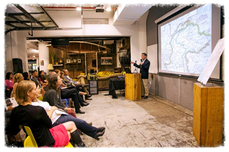 Co-founder Doug Chabot at a recent Iqra Fund event