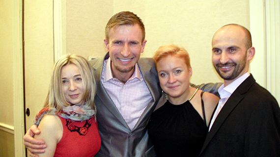 L to R: M. Pachota, M. Kowalczyk, K. Romanowska, S. Rachmaciej