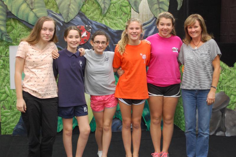 Hannah Christman, Emma Matthews, Aly Godwin,