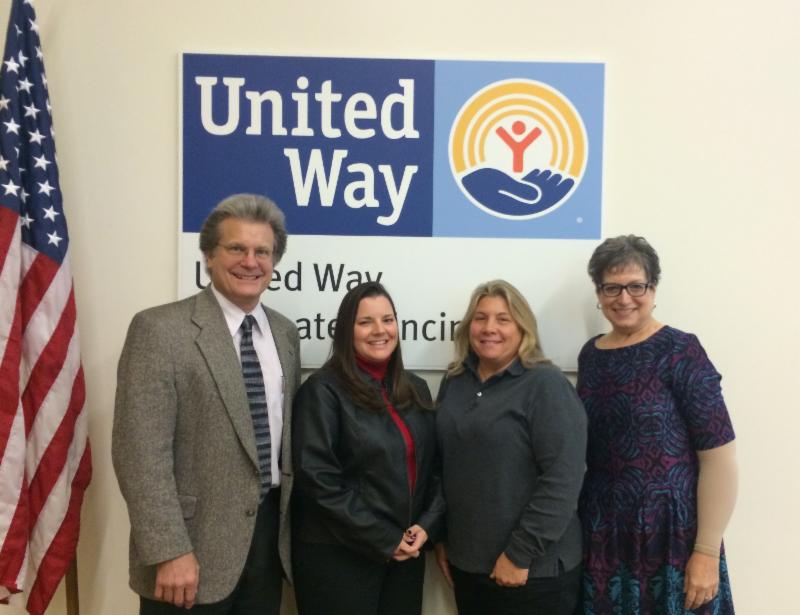 Tom Hutter, Michelle Ball, Julie McKay and Kathy Maybriar,