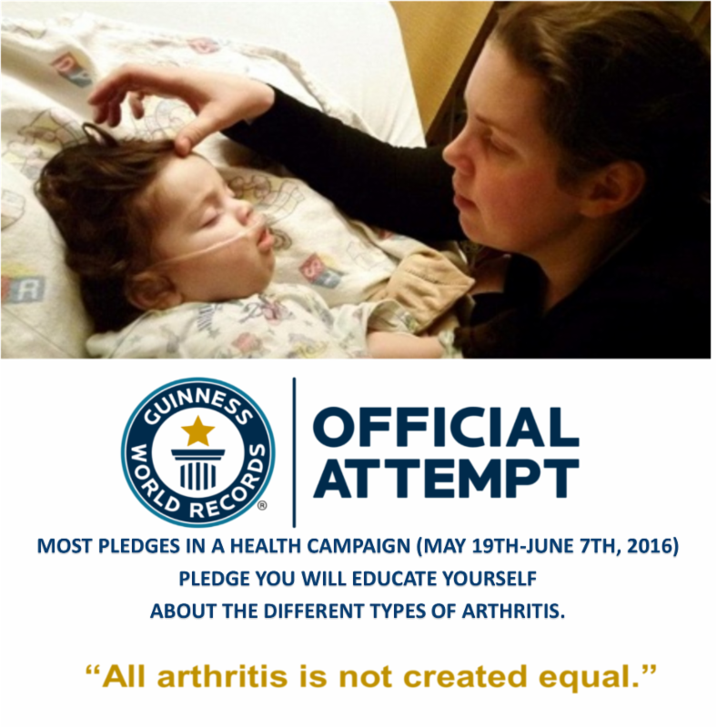 Help Set a Guinness World Record for Arthritis