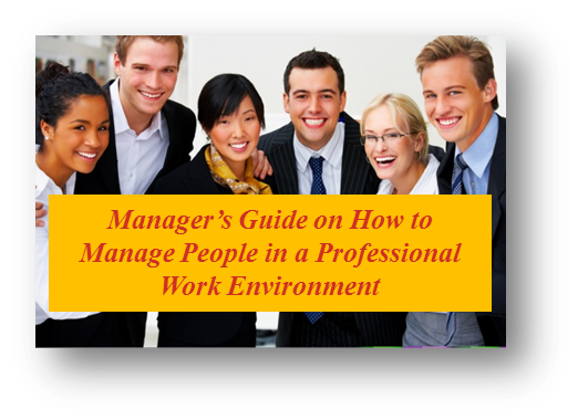 How to Manage People in a Professional Work Environment