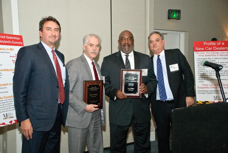 Outgoing directors David Williams Jr. and Jerry Dillard