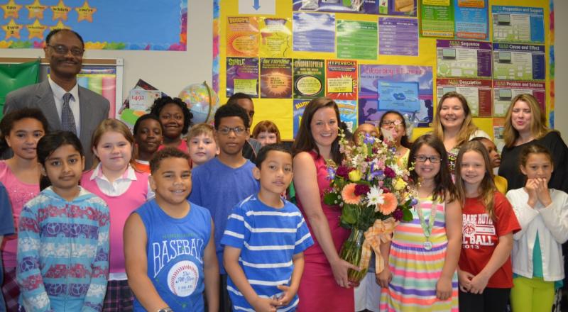 Christina School District Teacher of the Year for 2015-2016!