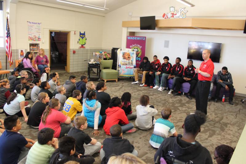 "These boys behind me are fine young men," Horlick High School Boys ...