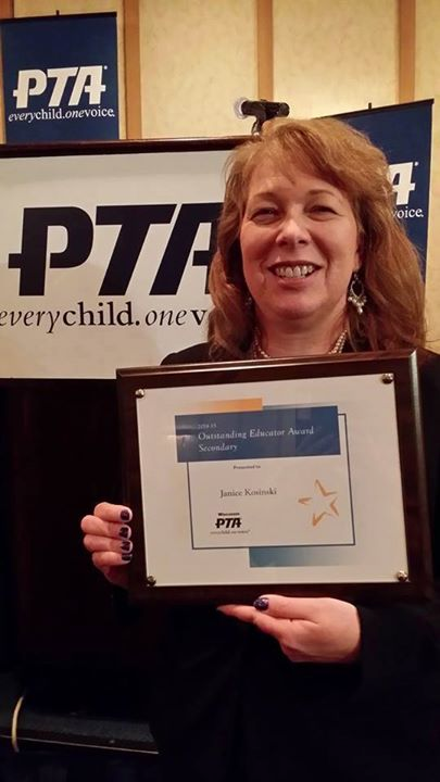 Saturday, April 18, Jerstad-Agerholm Middle School teacher Janice ...