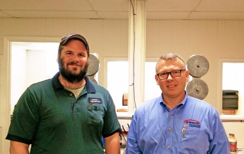 On a recent visit to Jacksonville FL. Essco account manager Troy Thomas ...