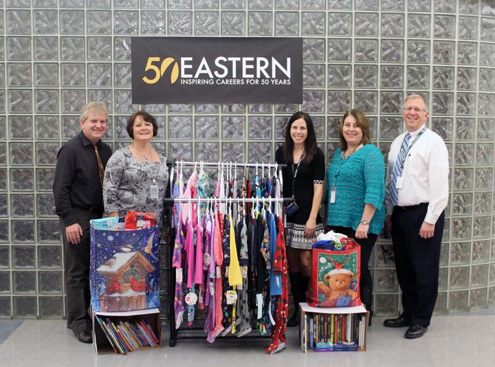 Photo: From left to right - Joe Greb, EASTERN's Assistant Director ...