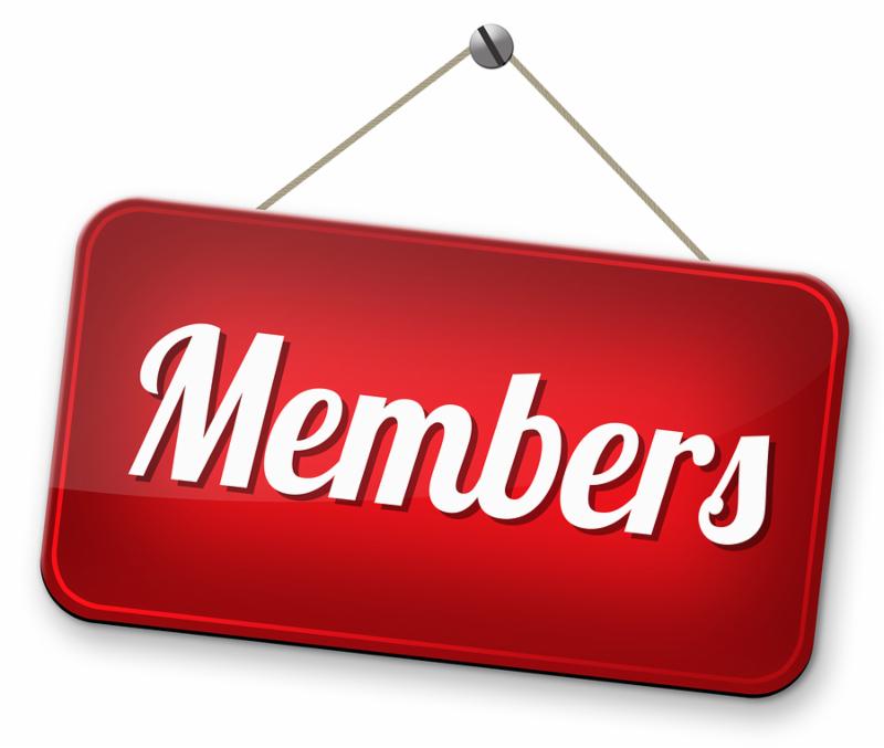 restricted area, members only membership required