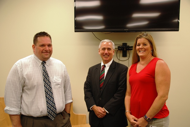 Mike Feinmel, Judge Wallerstein and Judge Deglau