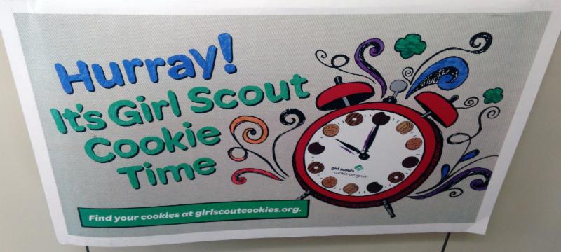 It's almost cookie time! Stop sign magnets and signs are $5 each while ...