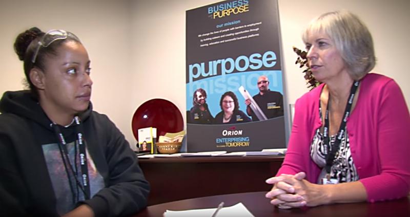 Raneshea (left), Orion Manufacturing Training Program Graduate, with ...