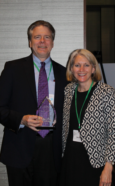 Brock Slabach and Sally Buck, TASC Program Director, Flex Program ...