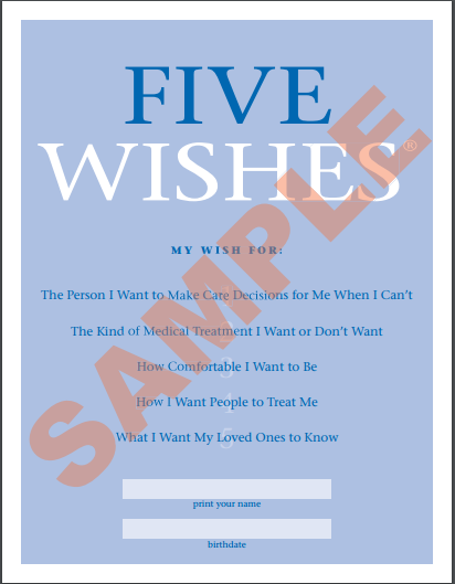 Express Your 5 Wishes