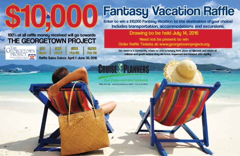 $10,000 Fantasy Vacation Raffle