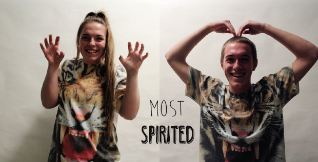 Most Spirited: Kayla Blackmon and Cameron Blackmon