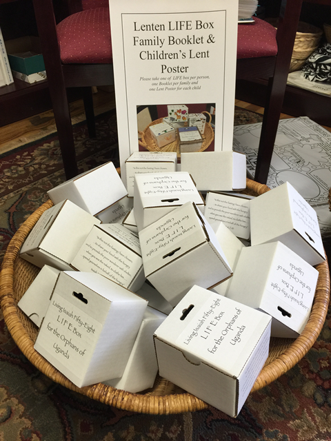LIFE Boxes for Lent