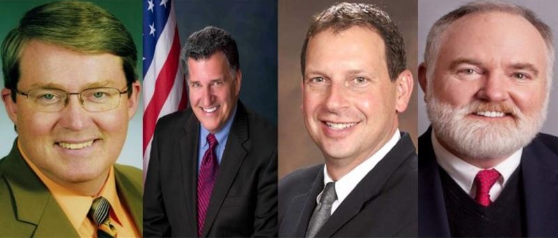 From left to right: Mike Beard, County Commissioner District 3; Jon ...