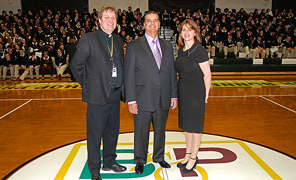 Gym Dedicated in honor of Dominic Frederico, Class of 1970