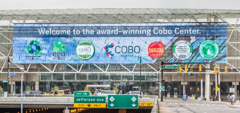 The award winning Cobo Center