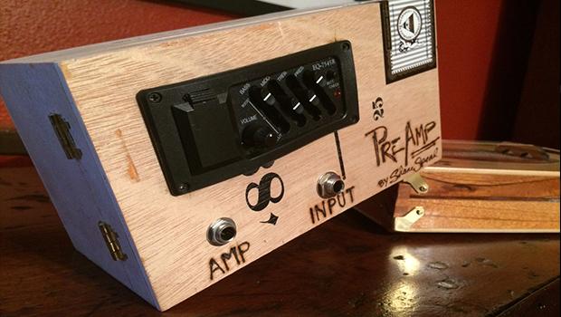 DIY Acoustic Guitar Preamp - makes piezos sound incredible