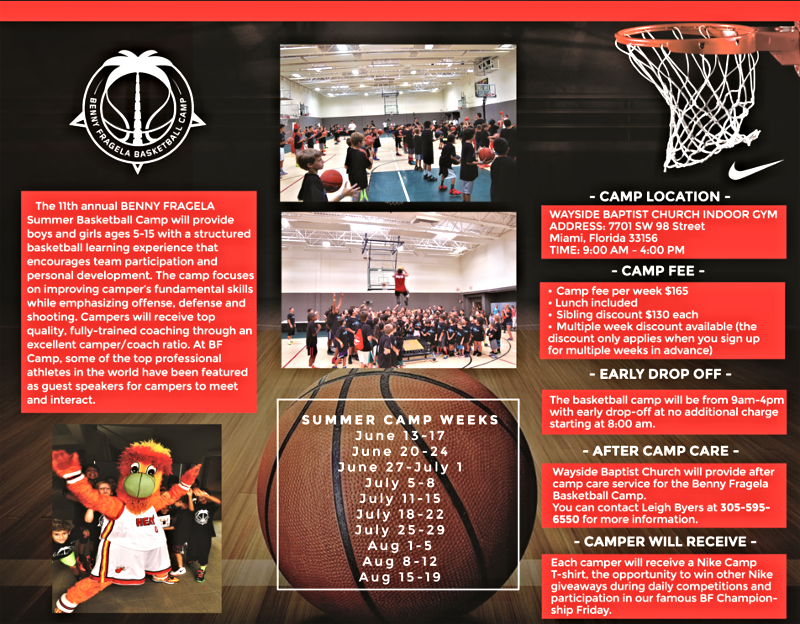 MIAMI Summer Basketball Camp