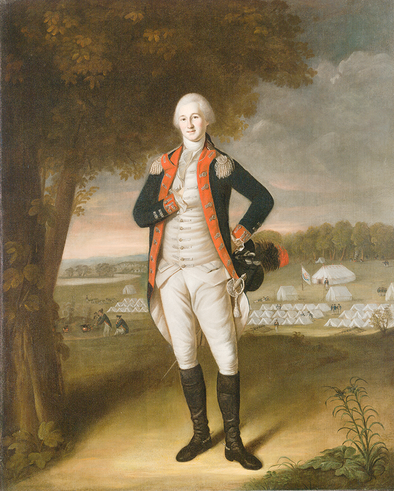 Portrait of Colonel Walter Stewart by Charles Willson Peale. Yale ...