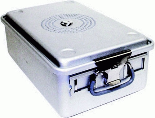 Used CASE Instrument Sterilization Containers
