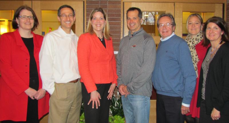 2013-2015 Board from left to right: Betsy Owens, Jon Kaplan ...